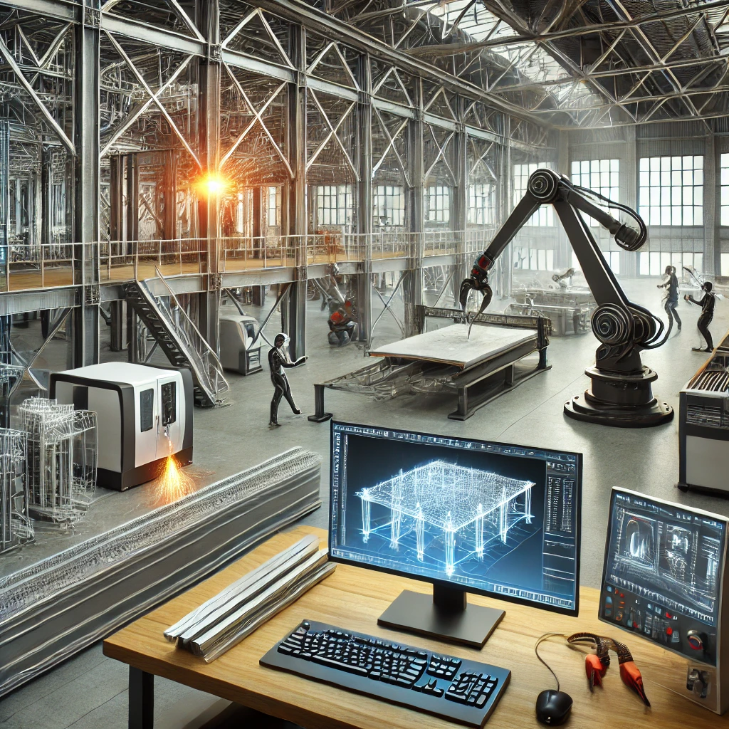 The Precision of Structural Fabrication with CAD Software